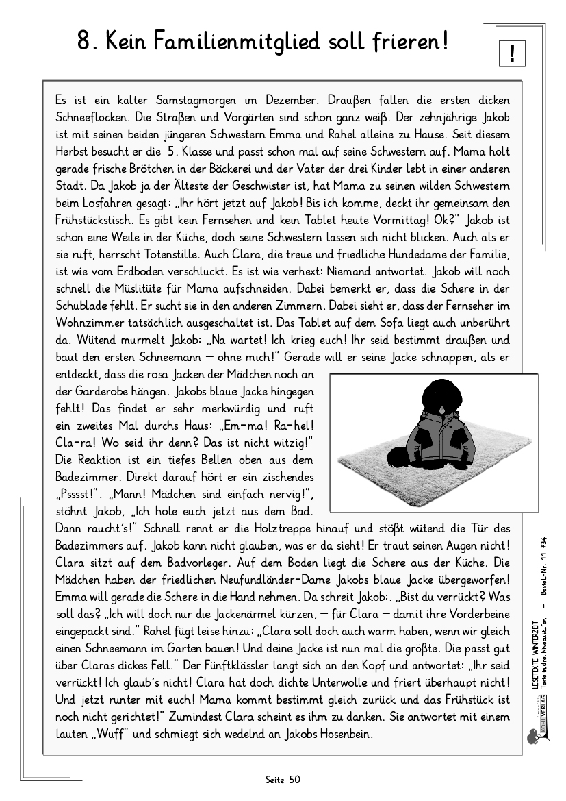 Lesetexte zur WINTERZEIT