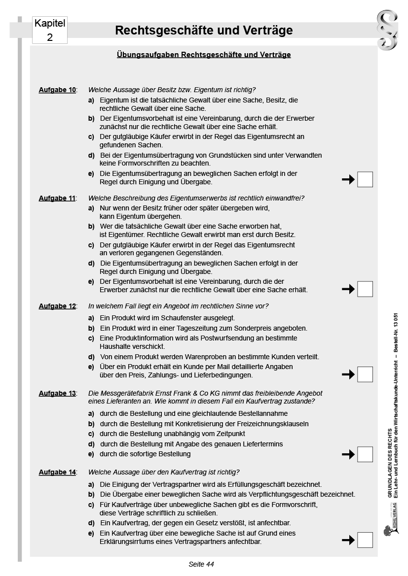 Grundlagen des Rechts