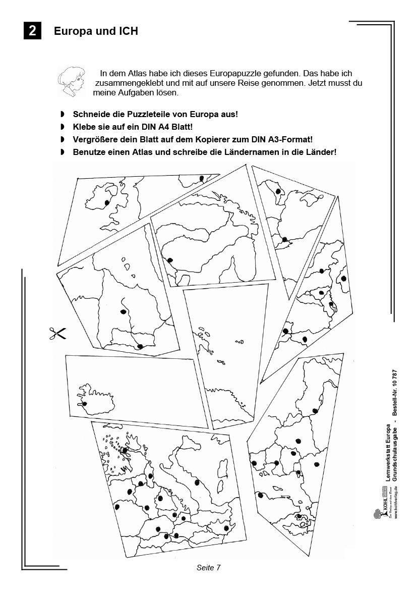 Lernwerkstatt Europa / Grundschule
