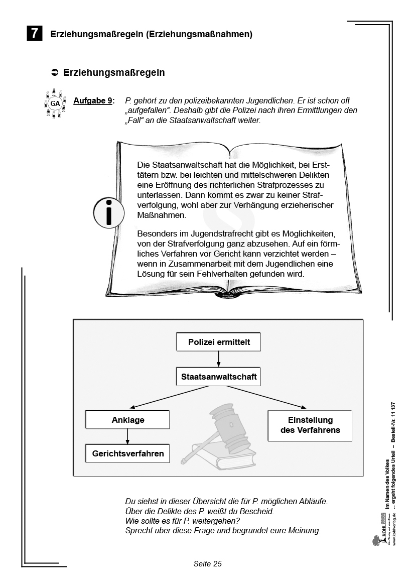 Im Namen des Volkes ... ergeht folgendes Urteil