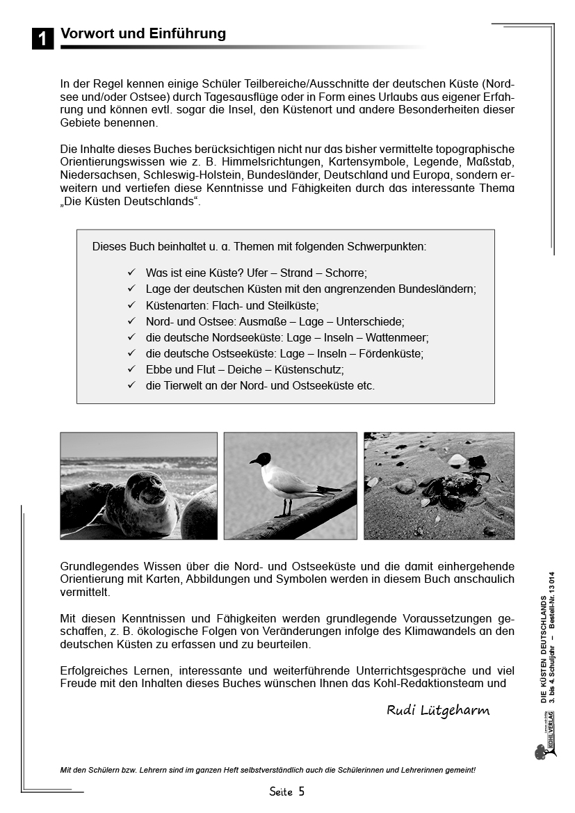 Die deutsche Nordseeküste / GS