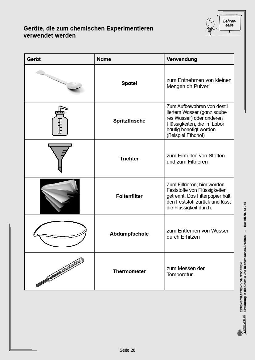 Eigenschaften von Stoffen