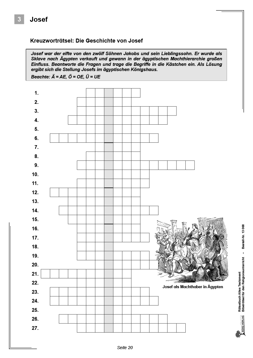 Rätselbuch Altes Testament