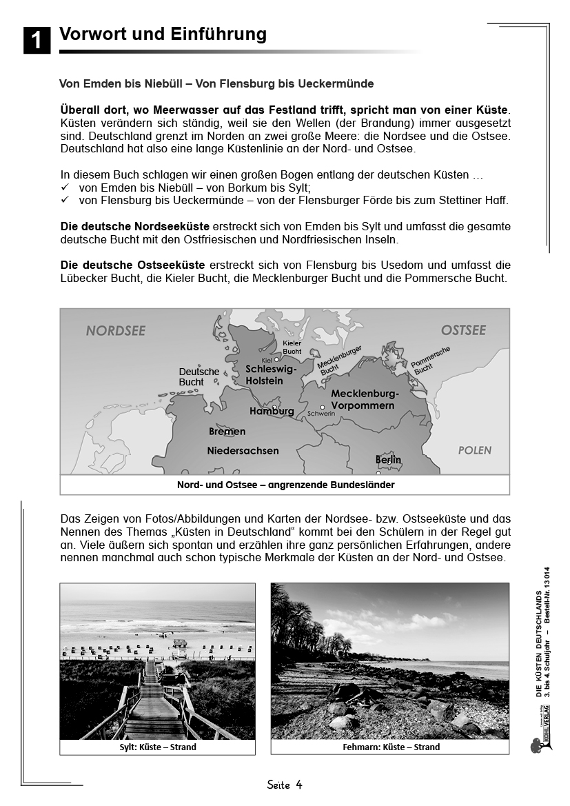 Die deutsche Nordseeküste / GS