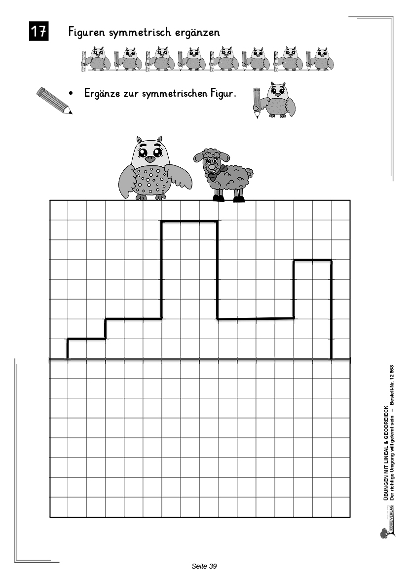 Übungen mit Lineal und Geodreieck