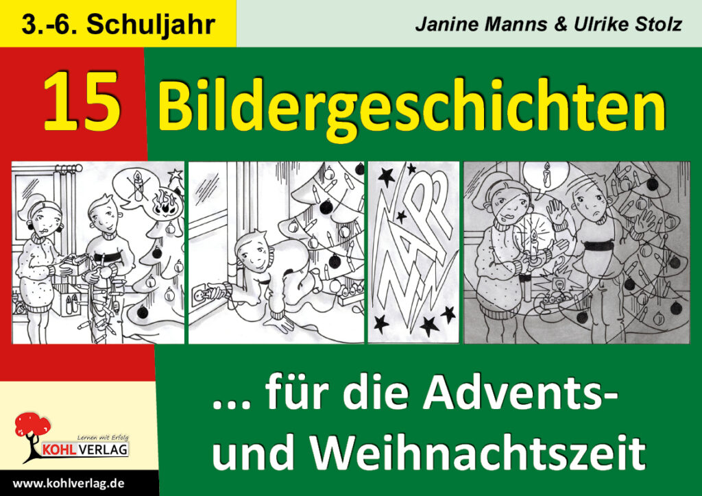 Bildergeschichten als Arbeitsblätter für den Schulunterricht