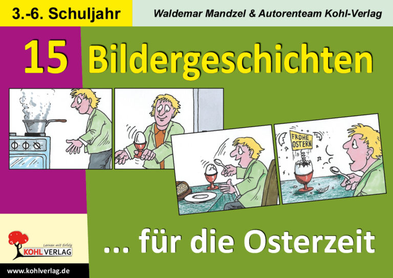 Bildergeschichten als Arbeitsblätter für den Schulunterricht