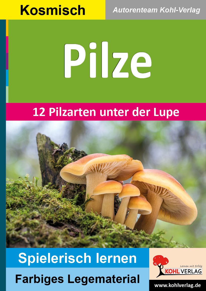 Pilze - 12 Pilzarten unter der Lupe