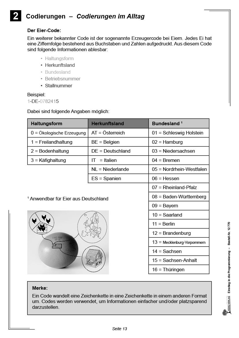 Einstieg in die Programmierung - Programmiersprachen kennenlernen
