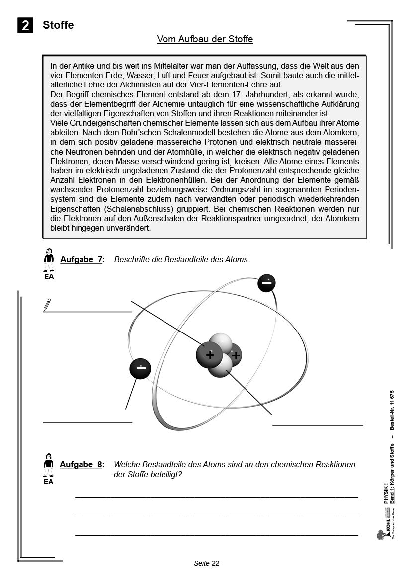 Physik ! / Band 1: Körper und Stoffe