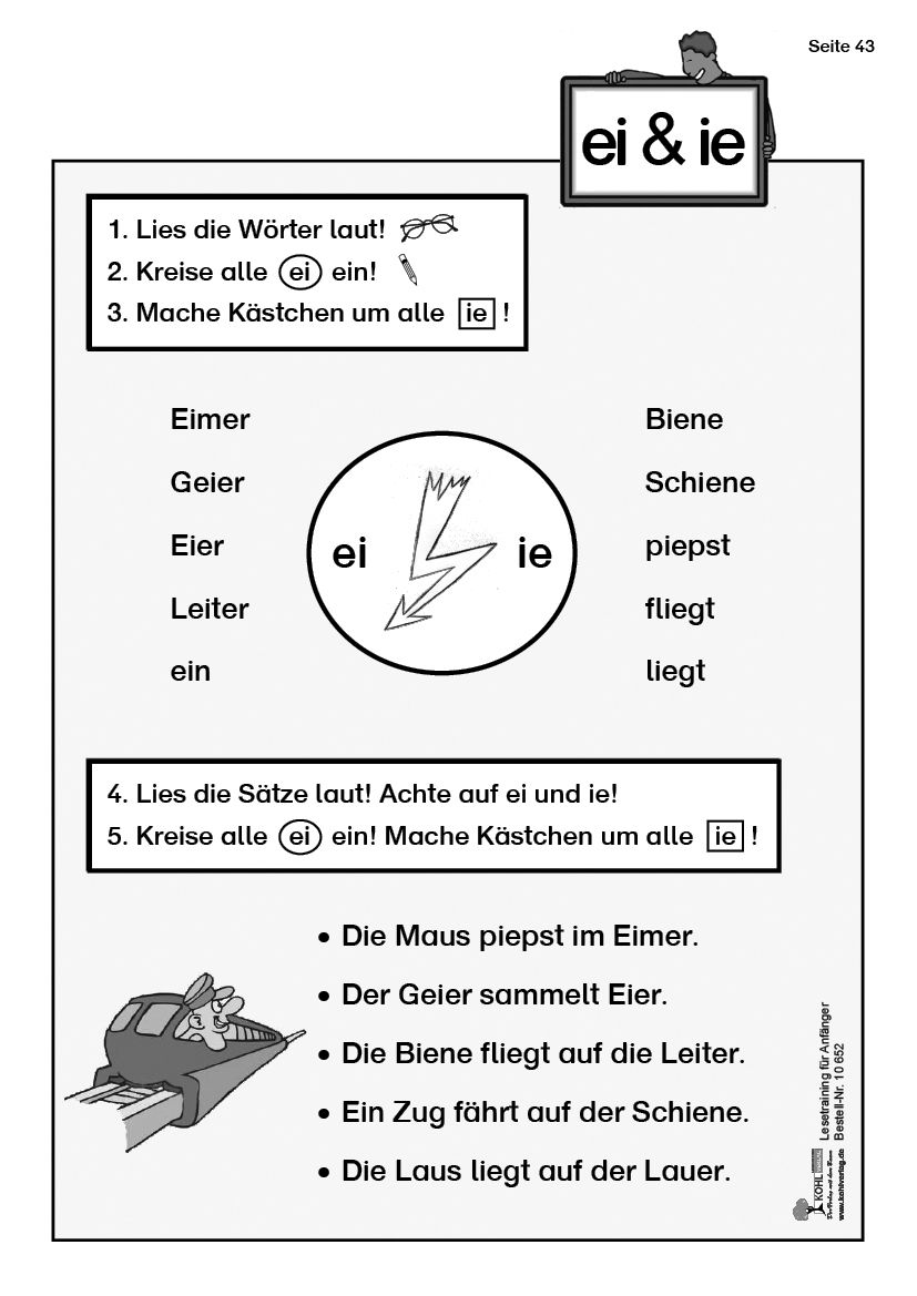Lesetraining für Anfänger
