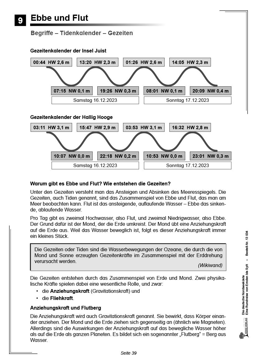 Die deutsche Nordseeküste / SEK