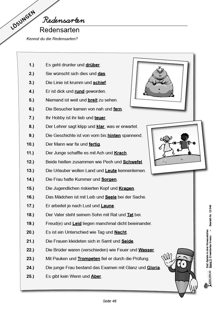 DaZ-Spiele in drei Niveaustufen 3 - Band 3: Erweitertes Niveau